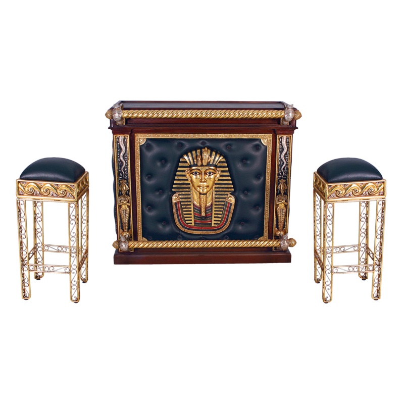 Kristopher Bar Set with Wine Storage | Foter