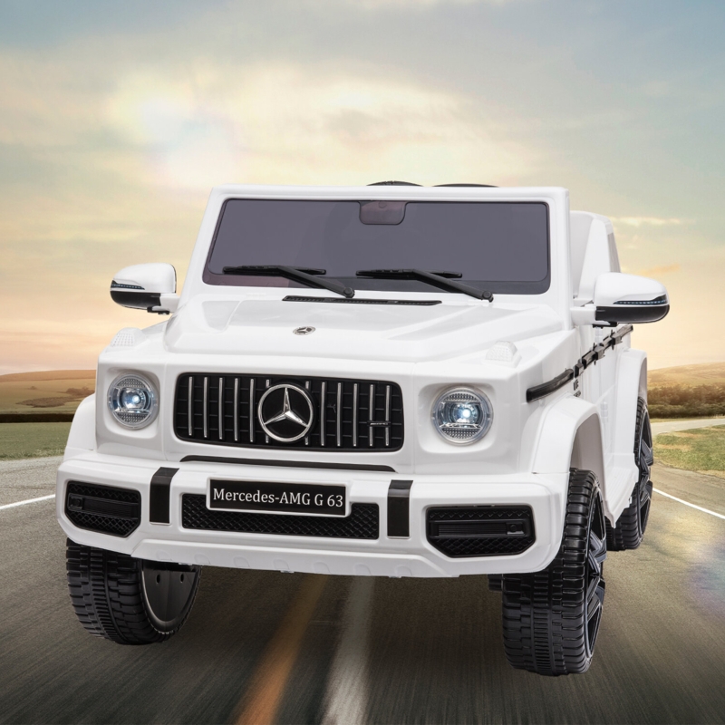 TOBBI 12V Kids' Electric Vehicle, Licensed Mercedes Benz G63 Electric ...