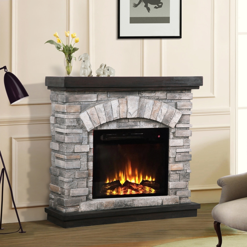 Geng 36'' W Electric Fireplace | Foter