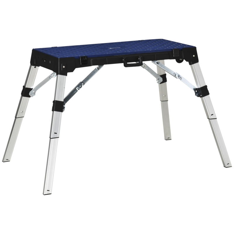 52'' W Plastic / Acrylic Top Height-Adjustable Workbench | Foter