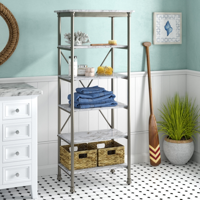 Metal Shelving For Bathroom