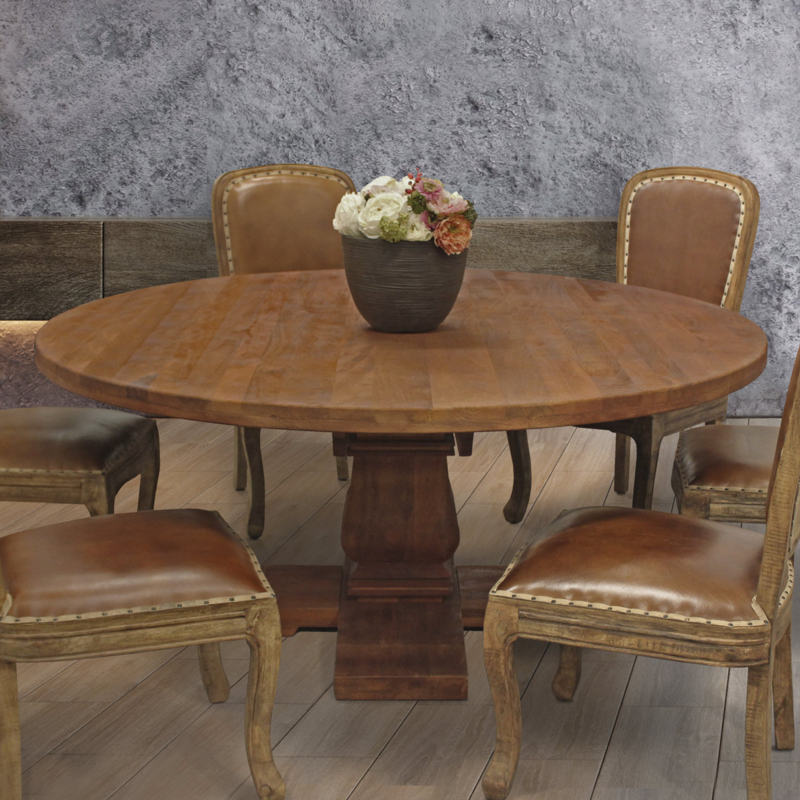 Aryhanna Round Solid Wood Dining Table Foter Aryhanna Round Solid Wood Dining Table Foter