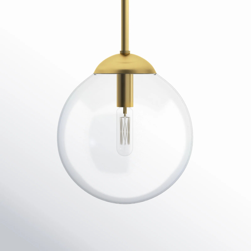 Griffis 1-Light Single Globe Pendant | Foter