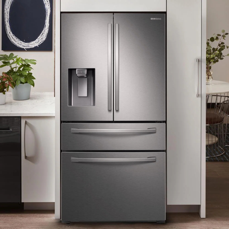 28 cu. ft. 4-Door French Door Refrigerator with FlexZone Drawer | Foter