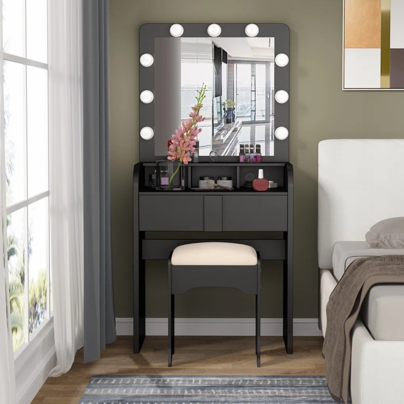 Baldon Vanity Set with Mirror | Foter