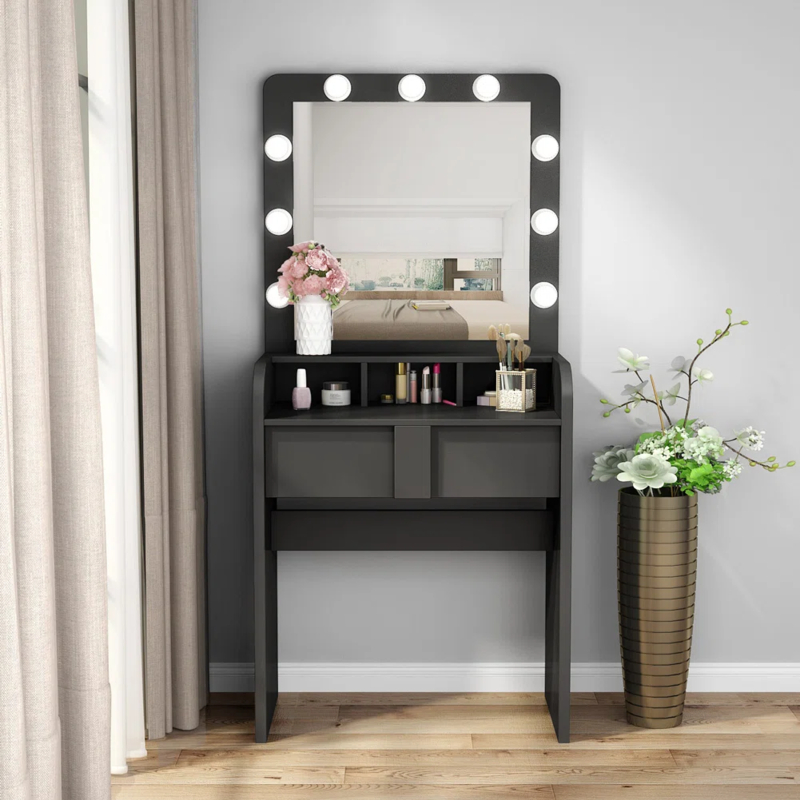 Baldon Vanity Set with Mirror | Foter