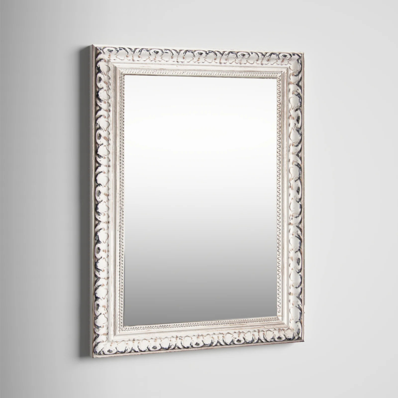 Solid Wood Flat Wall Mirror | Foter