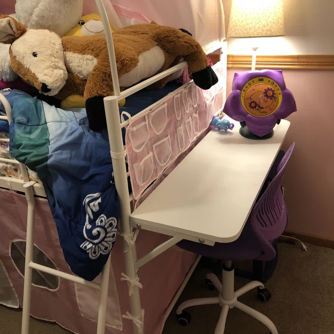 Princess Loft Bed With Tent | Foter