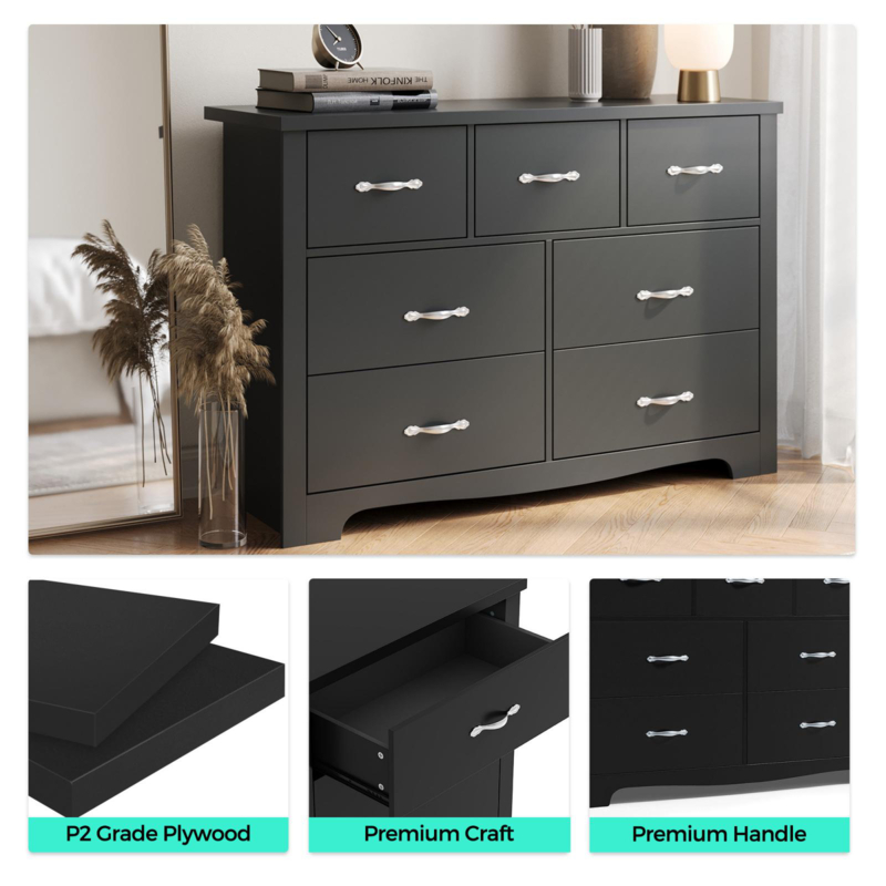 Anjuan 7 - Drawer Dresser | Foter