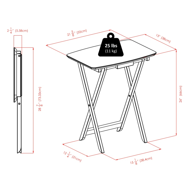 Adreauna Tray Table | Foter