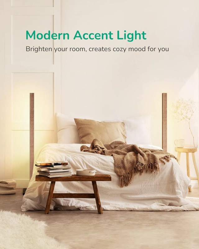 Chinedum 48.43'' Natural LED Column | Foter