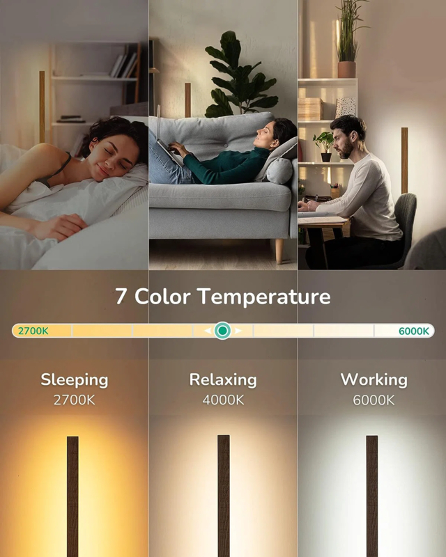 Chinedum 48.43'' Natural LED Column | Foter
