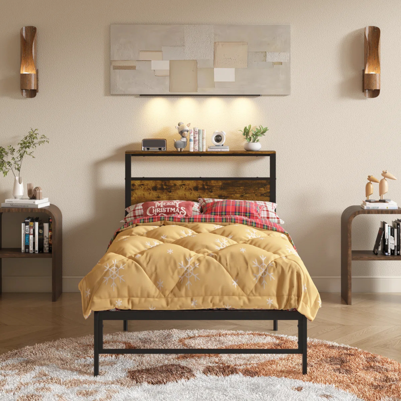 Onne Bookcase Storage Bed | Foter