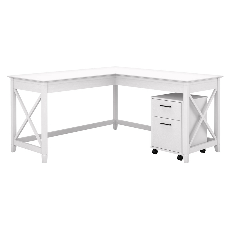 Huckins L-Shaped Credenza Desk | Foter